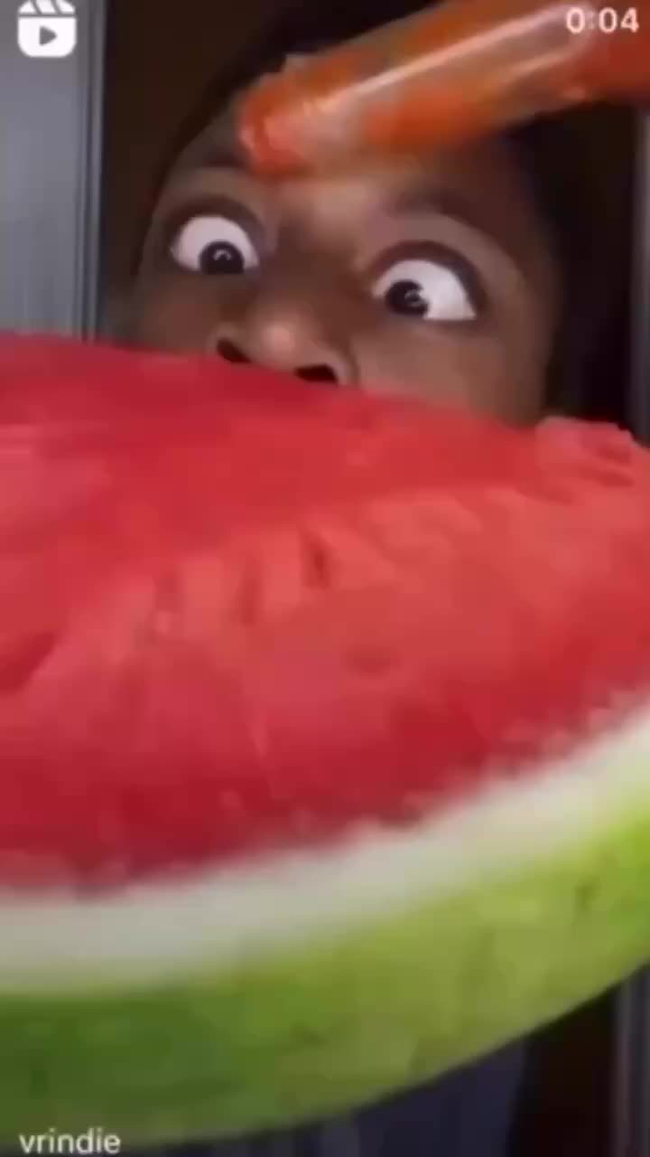 Black Guy Eating Watermelon Funny